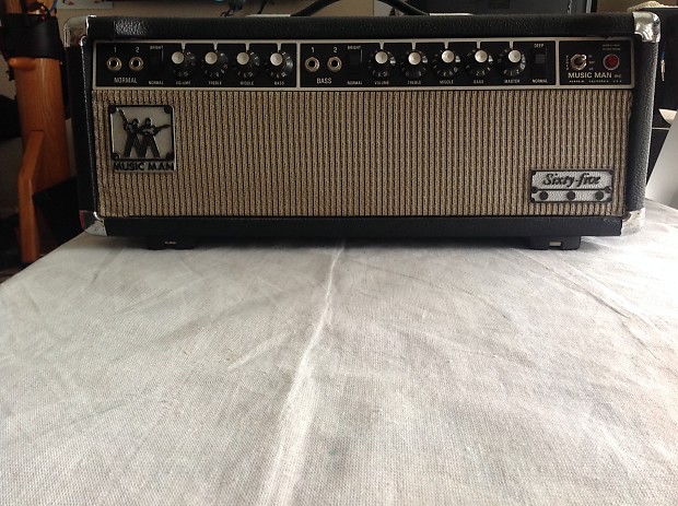 Vintage Music Man Bass Amp 65 1980 Black | Reverb