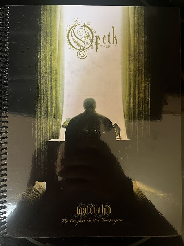 Opeth - Watershed - Guitar tab / Tablature Book | Reverb