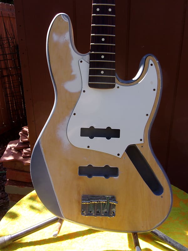 PROJECT: Fender Jazz Bass body, bridge and pickguard,1993, | Reverb