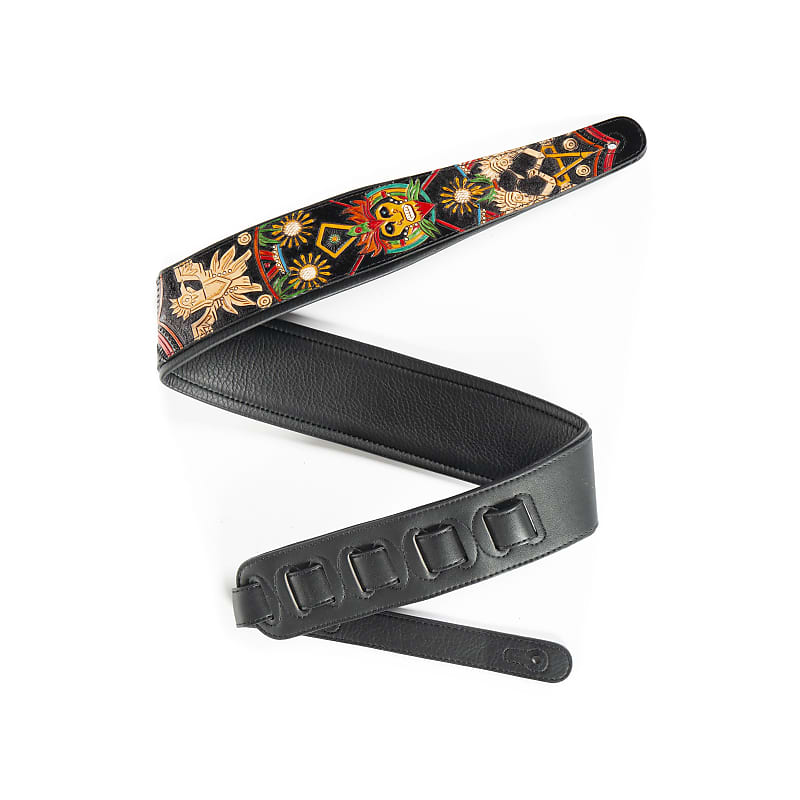 Fame Strap Garment Leather Maya Brown - Strap for Guitars | Reverb