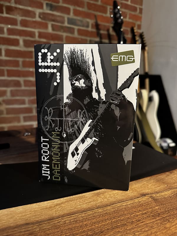 EMG Jim Root “Daemonum” Signature Pickups - Zebra | Reverb