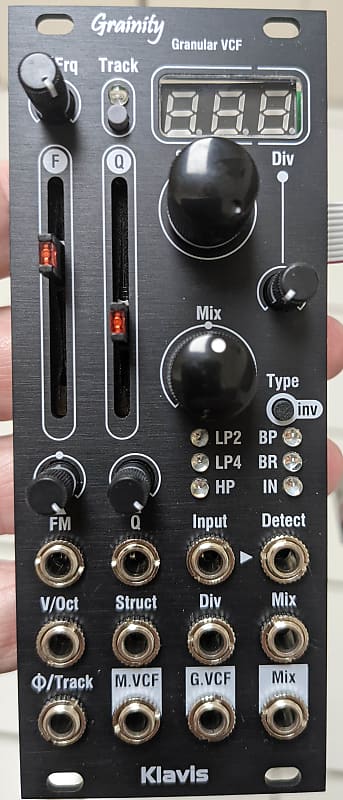 Klavis Grainity analog granular VCF filter | Reverb