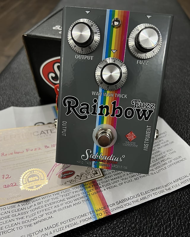 Sabbadius Rainbow Fuzz BC108C | Reverb