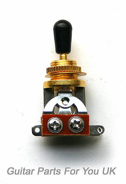 Les Paul Gold 3 Way Pickup Selector Switch Guitar Electrics | Reverb