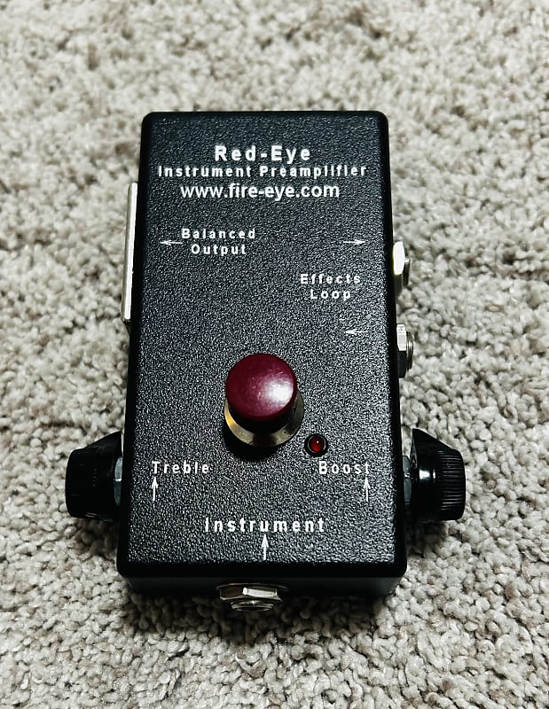 Fire-Eye Red-Eye Instrument Preamplifier | Reverb
