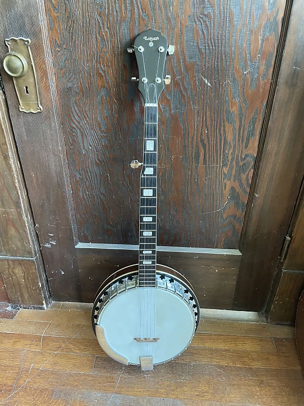 Lotus 5 String Banjo 1970s - Made in Korea | Reverb
