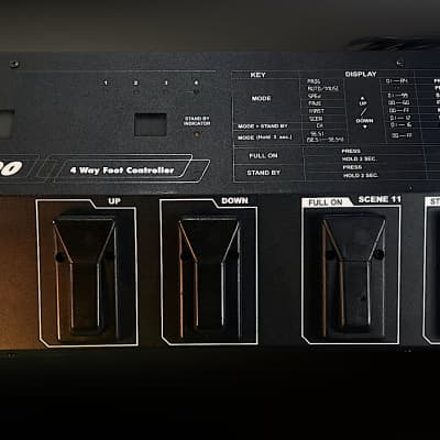 Elation FC-400 4 Channel DMX Foot Controller | Reverb