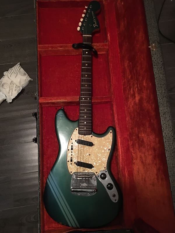 Fender Mustang competition matching headstock 1969 | Reverb Canada