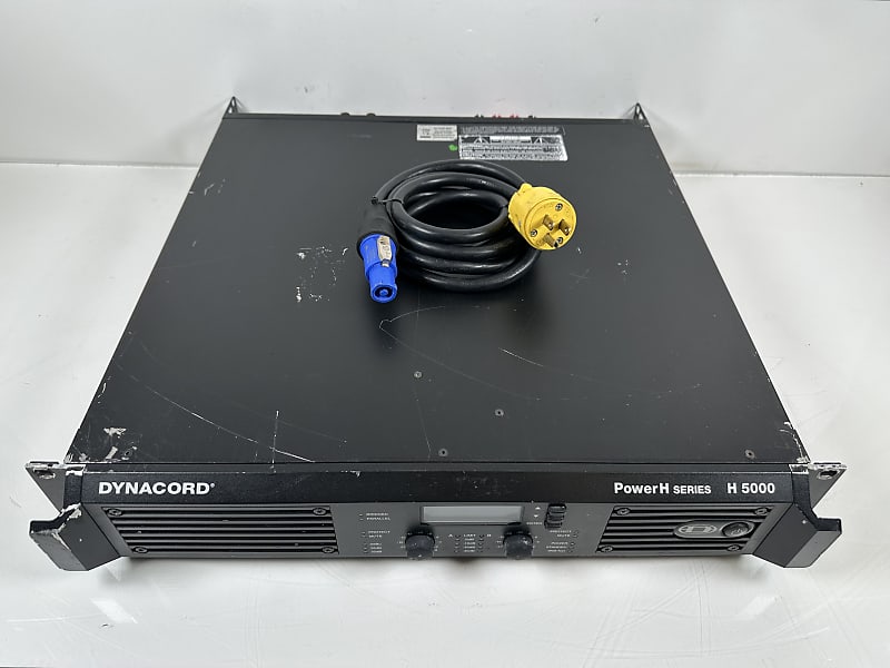 Electro Voice EV Power Amplifier Dynacord H 5000 H5000 | Reverb