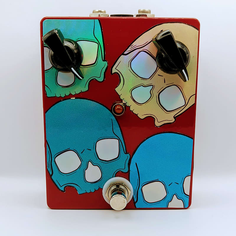 Breezy Pedals skull Face (Fuzz Face Clone) 2023 | Reverb