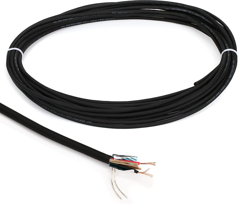 Pro Co DMX-1PR Bulk 3-pin DMX Wire - 50 feet | Reverb