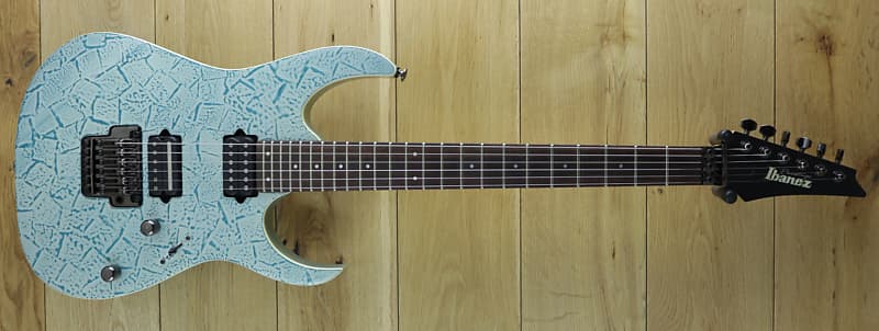 Ibanez Prestige J Craft RG2620 Cubed Blue ~ Secondhand | Reverb
