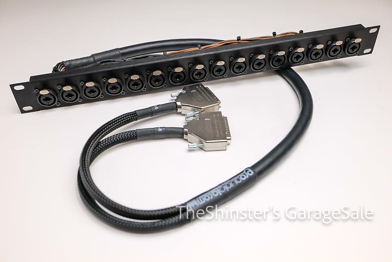 MINT Pro Audio LA Custom-made 16-channel DB25 m - XLR+1/4" | Reverb