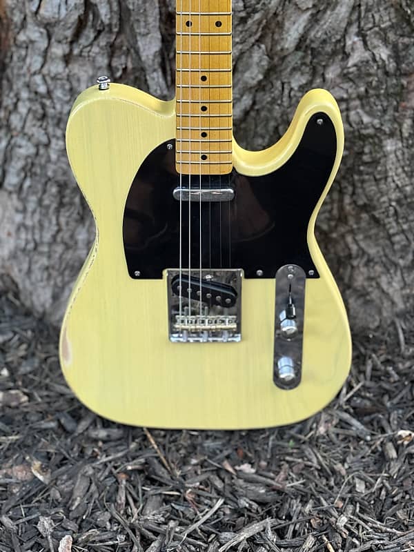 Road Worn Relic '53 Blackguard Telecaster - Light | Reverb