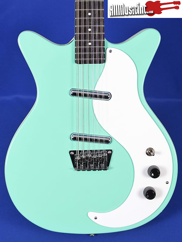 Danelectro '59 DC 12-String Aqua 12SDC-Aqua Electric Guitar | Reverb