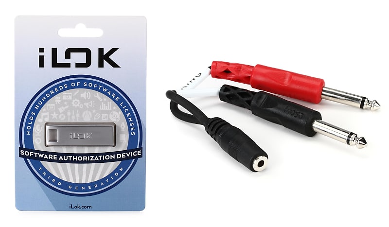 PACE iLok USB-A (3rd Generation) Bundle with Hosa YMP-434 | Reverb