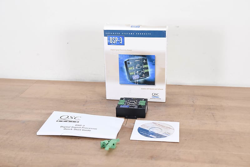 QSC DSP-3 Digital Signal Processing Module (NO POWER SUPPLY) | Reverb