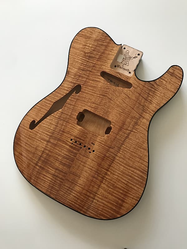 Warmoth KOA Tele Body 2022 - Gloss/Satin | Reverb