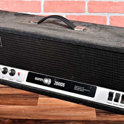 Sunn Vintage 1970 2000s 120 watt Bass / Guitar All Tube | Reverb