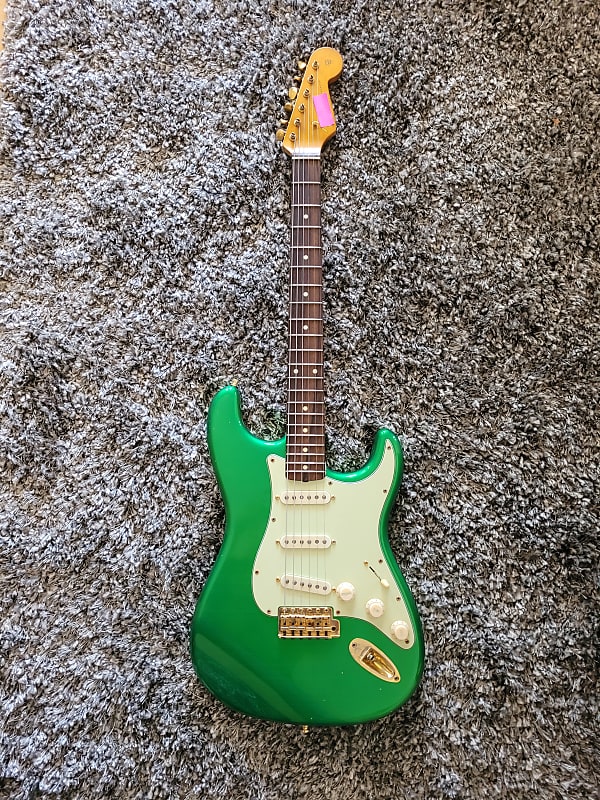 FINAL MARKDOWN...$599! Relic Strat Candy Apple Green Nitro | Reverb