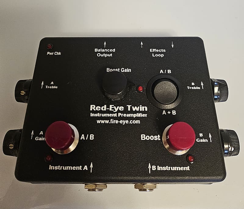 Fire Eye Development Red-Eye Twin Preamp 2020 | Reverb