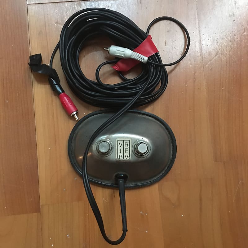 Vintage Fender Silverface Tremolo Reverb Footswitch Twin | Reverb