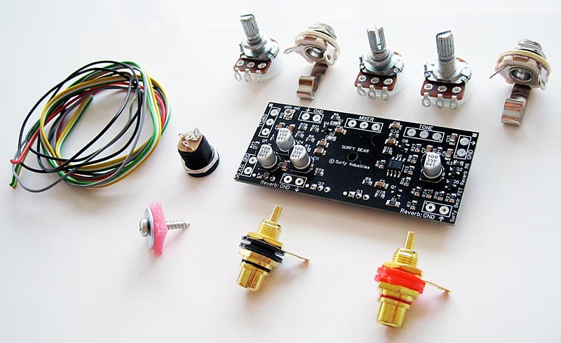 Surfy Bear Reverb 6G15 circuit kit w/tremolo 2017 | Reverb