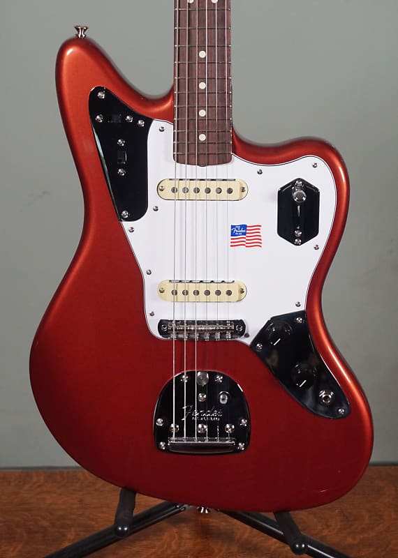 Fender Johnny Marr Jaguar, Rosewood Fingerboard, Metallic KO | Reverb