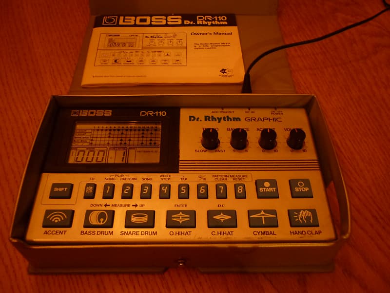 Boss DR-110 analog drum machine very good ! | Reverb