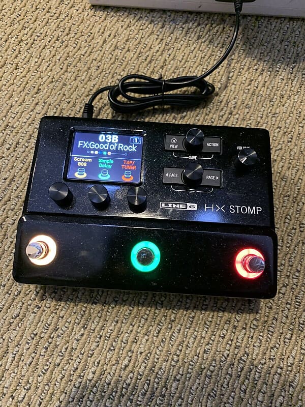 Line 6 HX Stomp Compact Multi-Effects Unit featuring Helix | Reverb