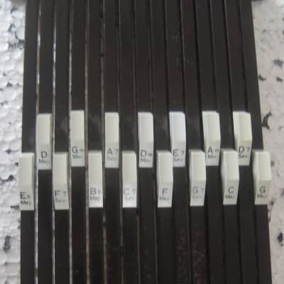 Chromaharp Autoharp 15 Chord Bars and Holders Complete | Reverb