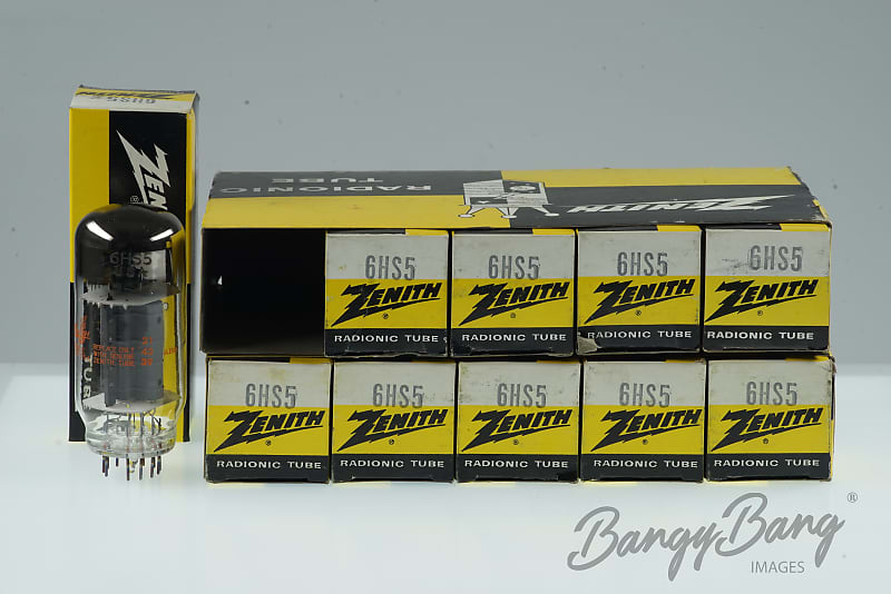 6 Vintage General Electric 6SH5 Double Getter high voltage | Reverb UK