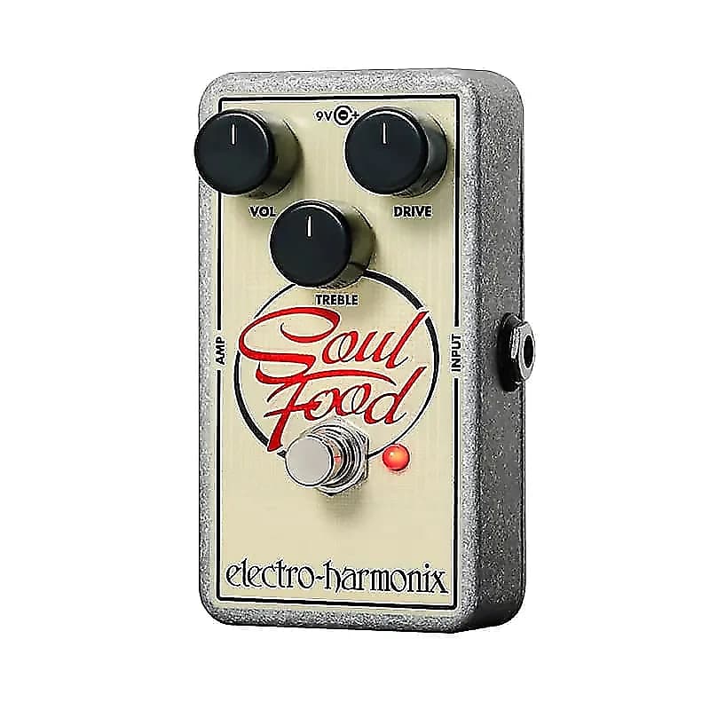 Electro-Harmonix Soul Food Transparent Overdrive - Cream | Reverb