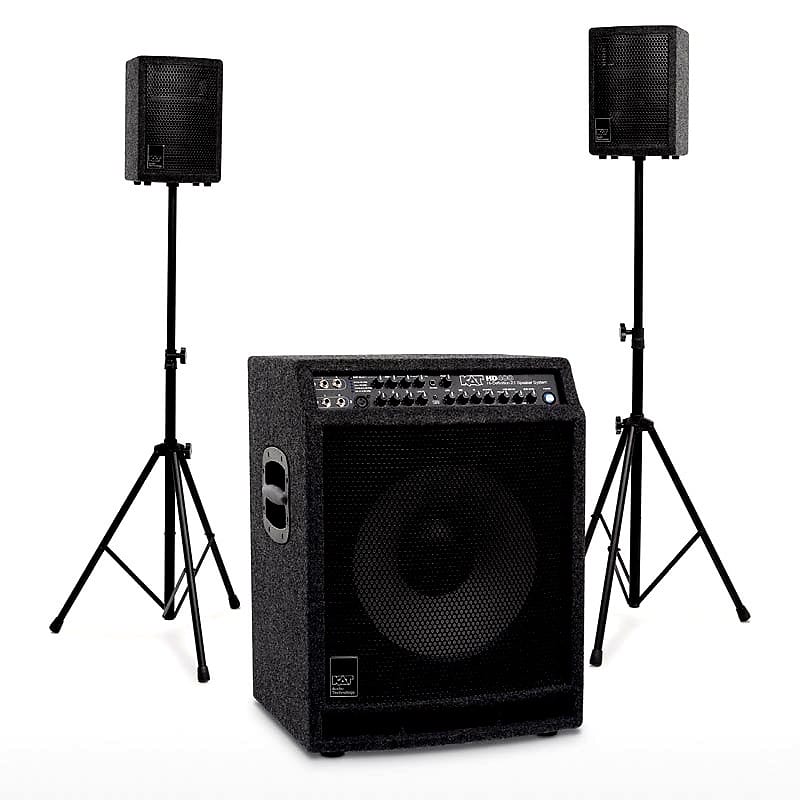 KAT Percussion HD400 Hi-Definition 2.1 Stereo Speaker System | Reverb