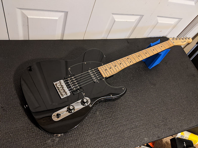 Fender Custom Subsonic Baritone Telecaster 2020 Black Seymour | Reverb