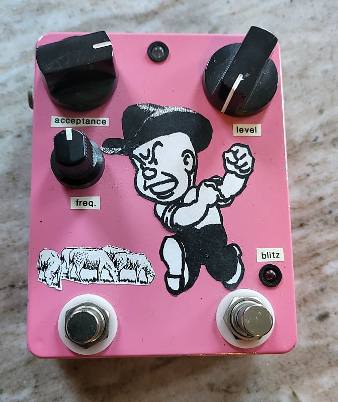 Dirty Boy Black Sheep Fuzz Pedal 2017 Pink | Reverb