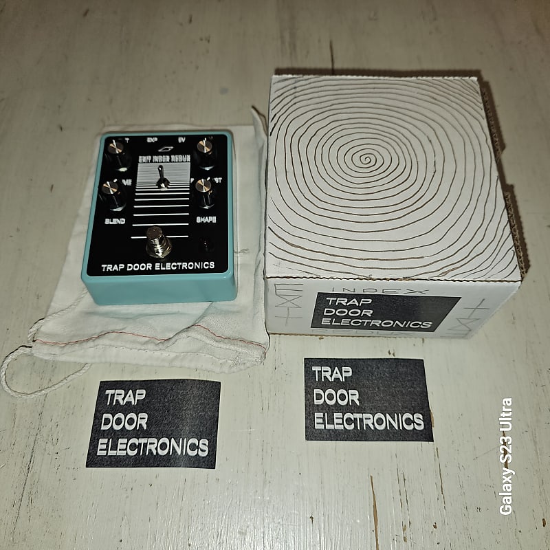Trap Door Electronics Exit Index Rebux Tremolo Distortion | Reverb