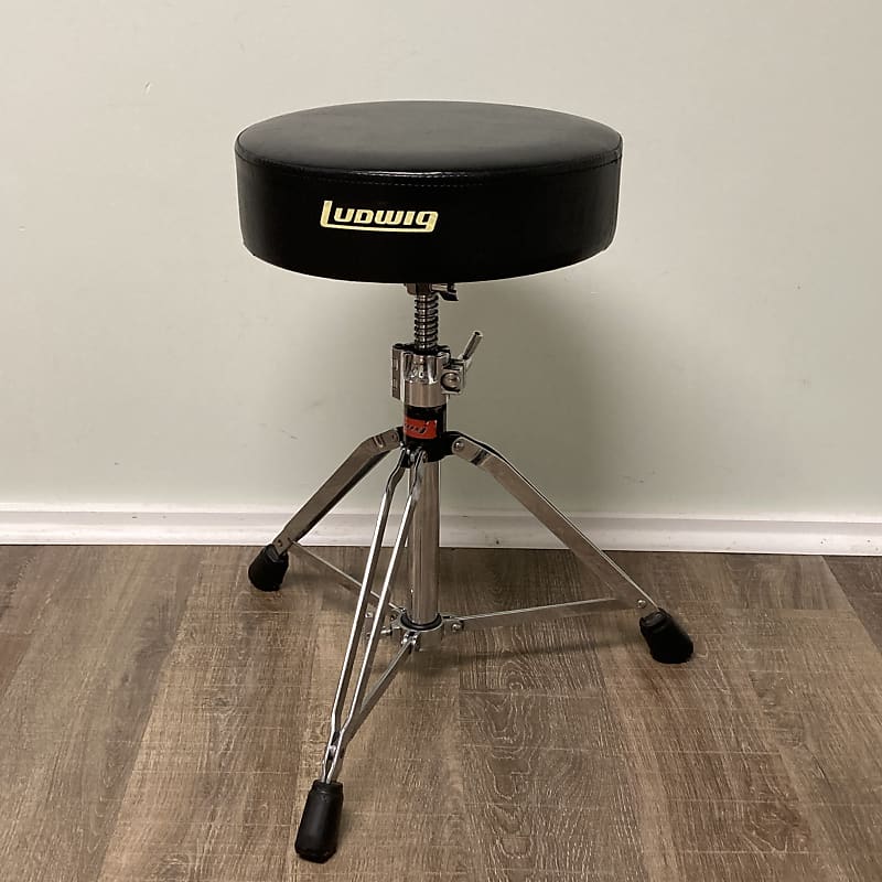 Ludwig Modular Manual Spindle Drum Throne - Medium Duty - | Reverb