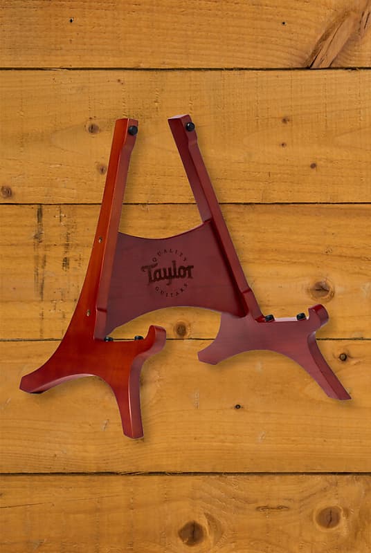 Taylor TaylorWare | Mahogany Guitar Stand - Dark Finish | Reverb