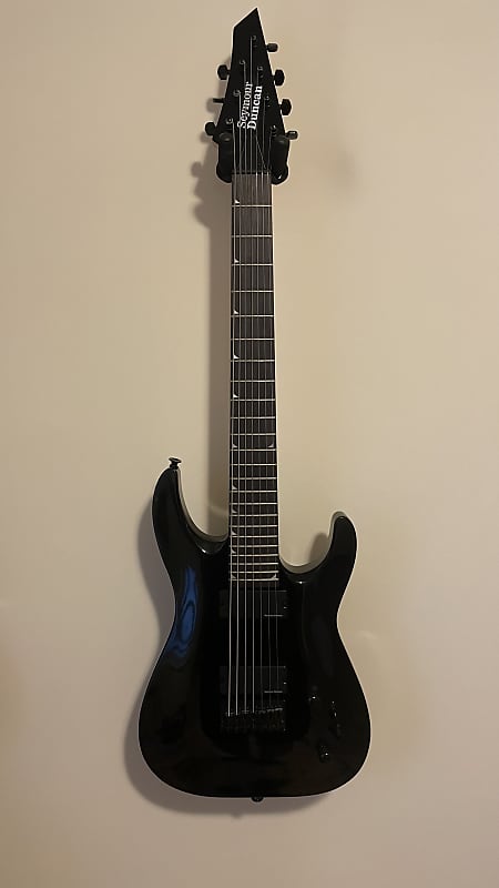 Jackson JS22-7 Custom with Seymour Duncan Blackouts | Reverb