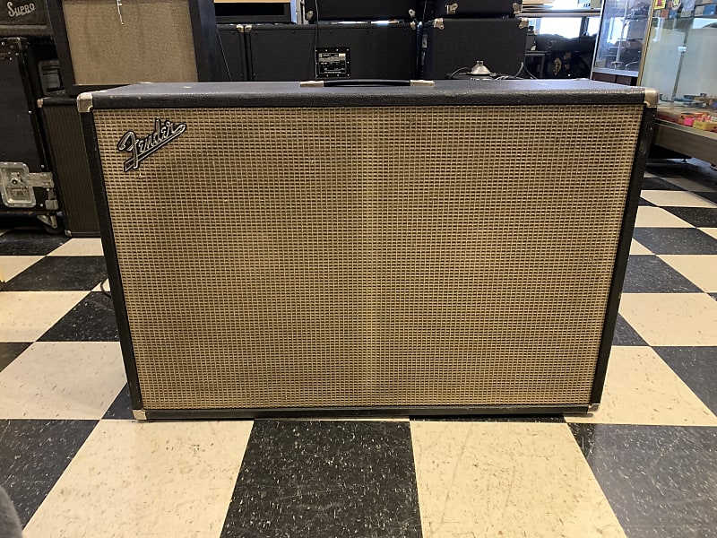 Fender Dual Showman 2 x 15 guitar cabinet 60’s | Reverb