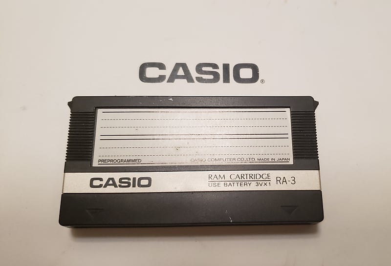 Casio RA-3 - Ram Cartridge (For Cz 1, Cz 5000, Cz 3000, Cz | Reverb