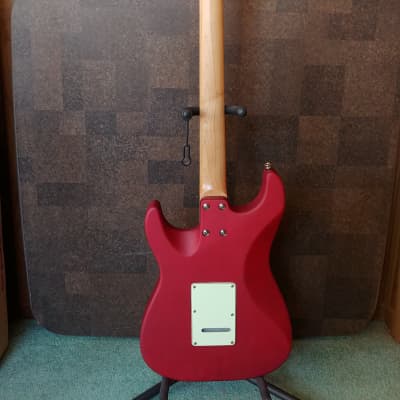 EART Strat SSS 2021 - Matte translucent dark red | Reverb