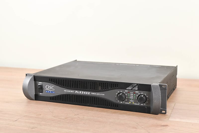 QSC PLX3402 Two-Channel Power Amplifier CG0004L | Reverb