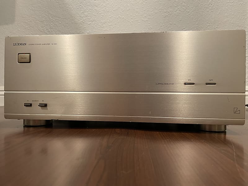 Luxman M-363 Stereo Power Amplifier | Reverb