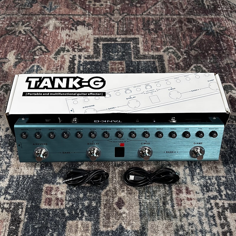 Playwell Tank-G Multi-Effect Guitar Effect Pedal w/ Box! | Reverb