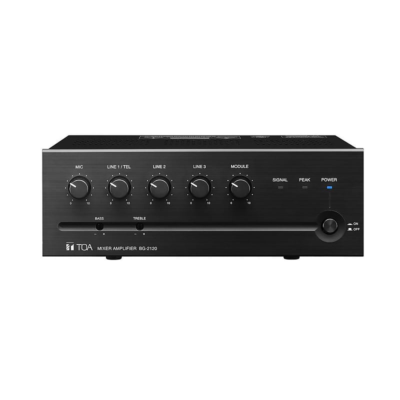 TOA Electronics 240W 5-Input Mixer Amplifier | Reverb