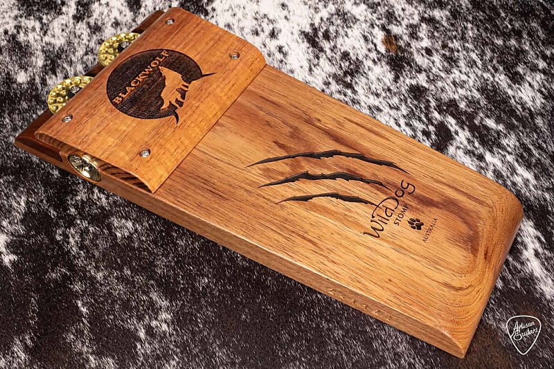 Wild Dog Blackwolf Stomp Box with Jingles - 241123 | Reverb
