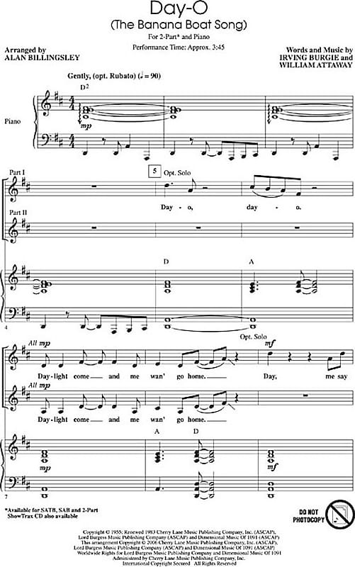 Day-O - (The Banana Boat Song) | Reverb