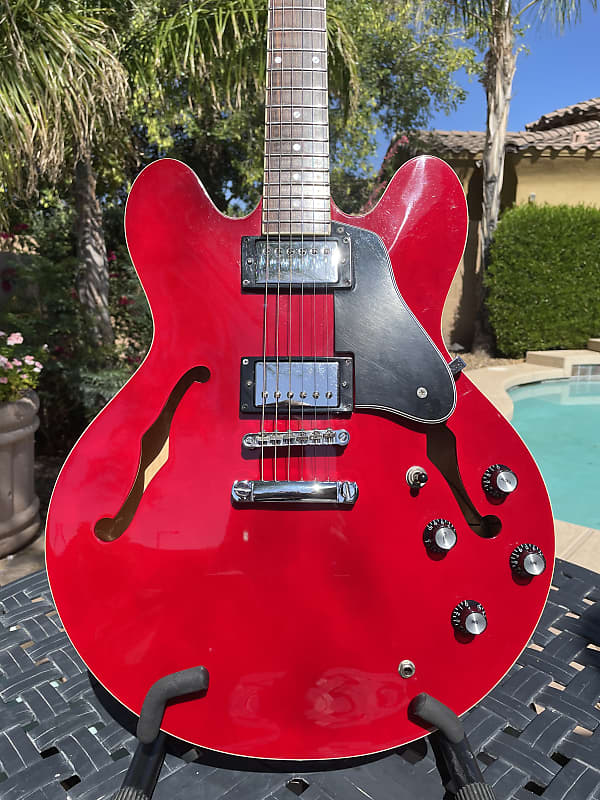 Tokai ES-60 Semi Hollow, Gibson ES-335 Copy Cherry | Reverb